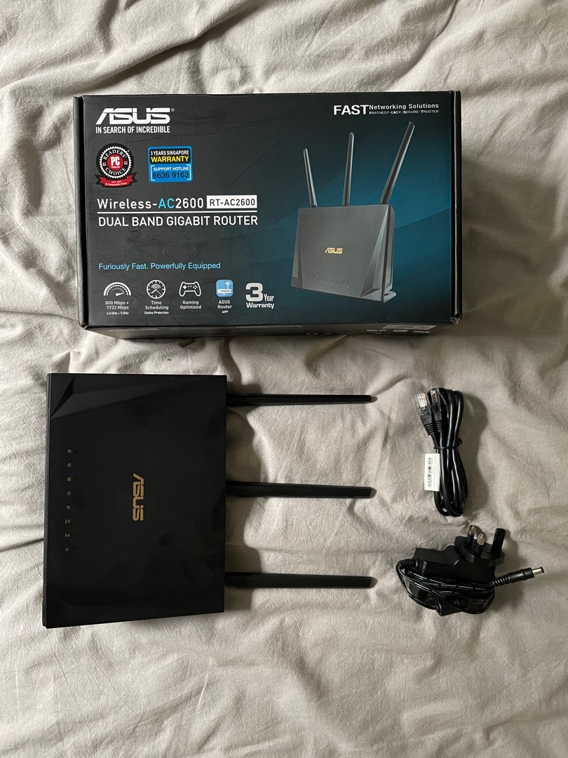 Asus RT-AC2600 Router, Computers & Tech, Parts & Accessories ...