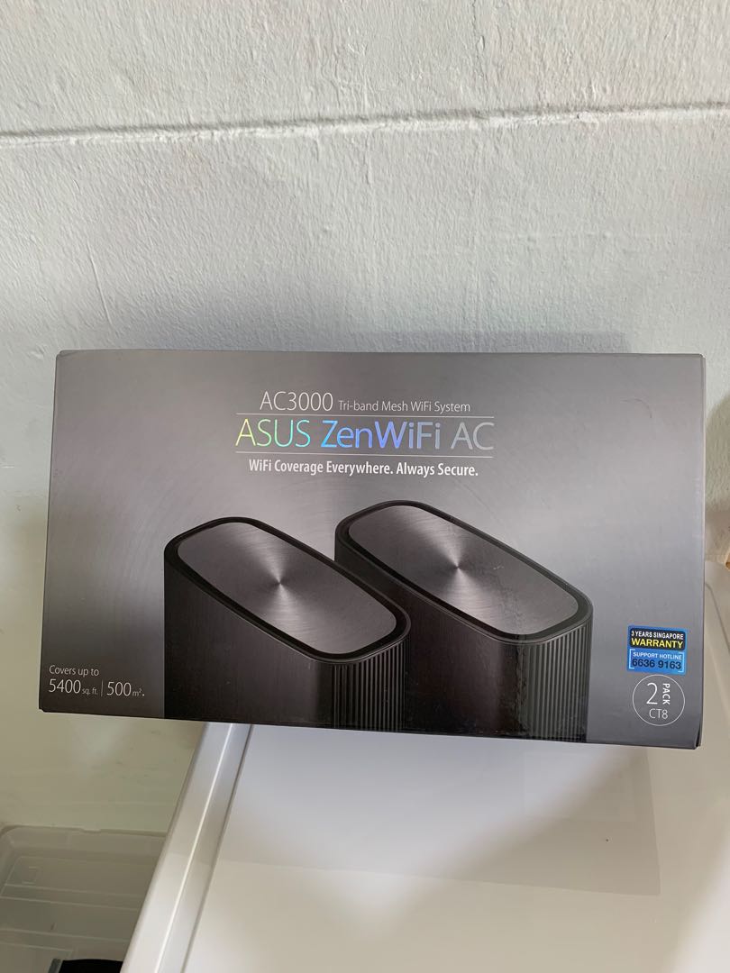 Asus Zenwifi AC3000 Tri-band Mesh Wifi System / Router, Computers & Tech, Parts & Accessories ...