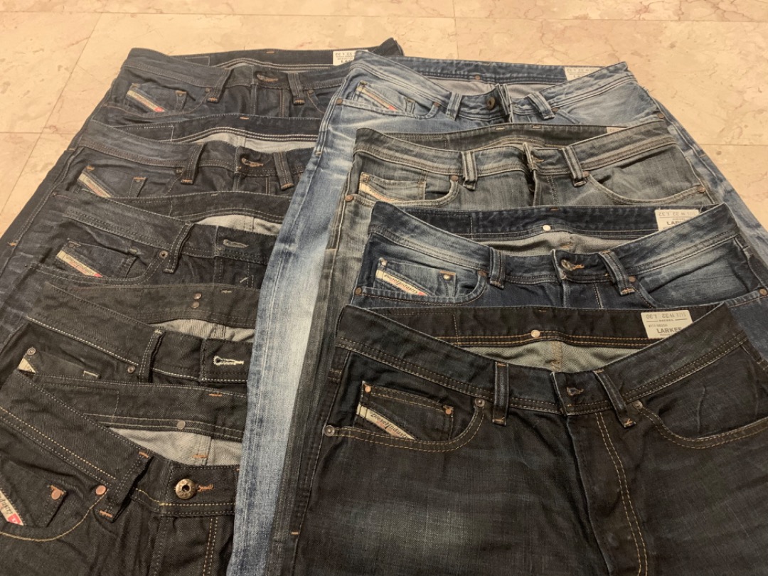 Authentic Diesel jeans, Men's Fashion, Bottoms, Jeans on Carousell