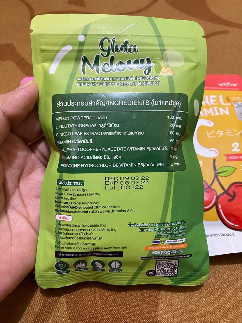 Authentic Glutha Melony 7in 1, Beauty & Personal Care, Bath & Body, Body Care on Carousell