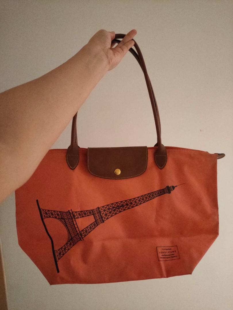 Authentic Longchamp Foldable Bag, Women's Fashion, Bags & Wallets ...