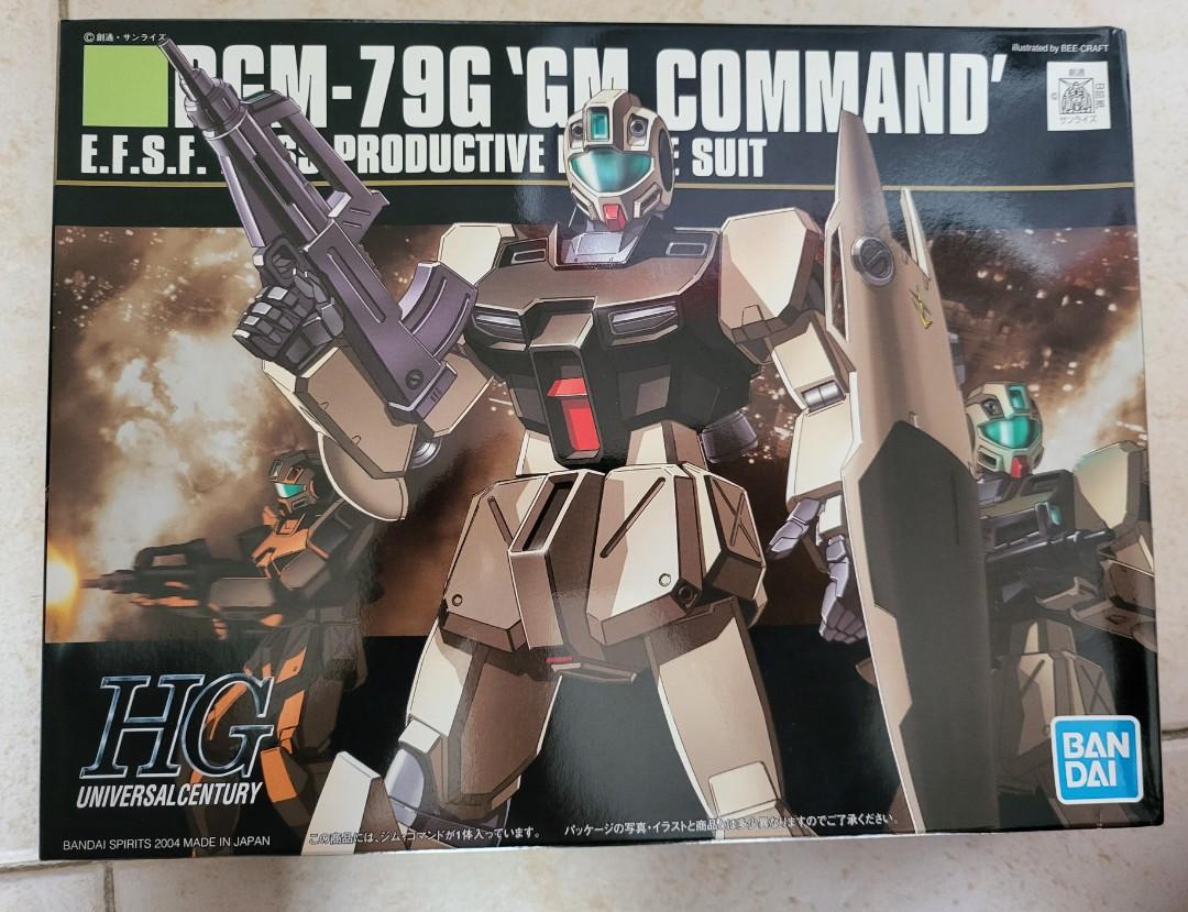 BANDAI HG RGM-79G GM COMMAND, 興趣及遊戲, 玩具 & 遊戲類 - Carousell