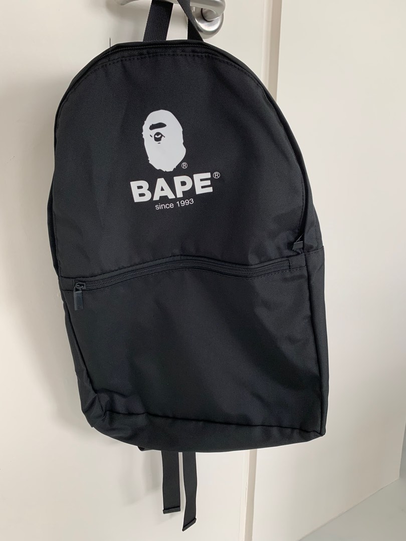 BAPE BACKPACK, Men's Fashion, Bags, Backpacks on Carousell