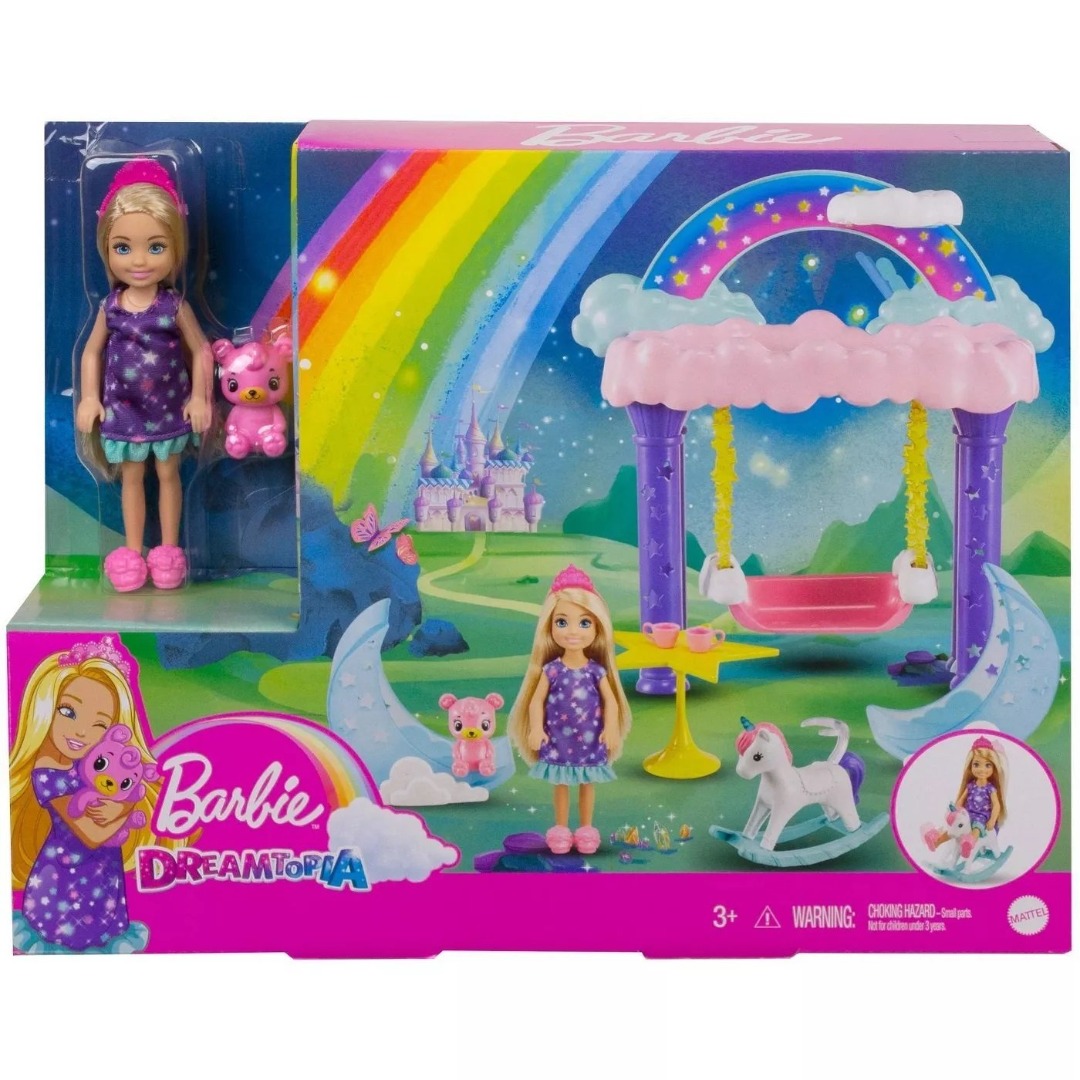 Barbie Dreamtopia Chelsea Fantasy Playset. READY STOCK, ships from ...