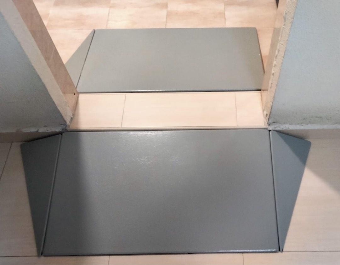 Bathroom ramp for wheelchair, Furniture & Home Living, Bathroom ...
