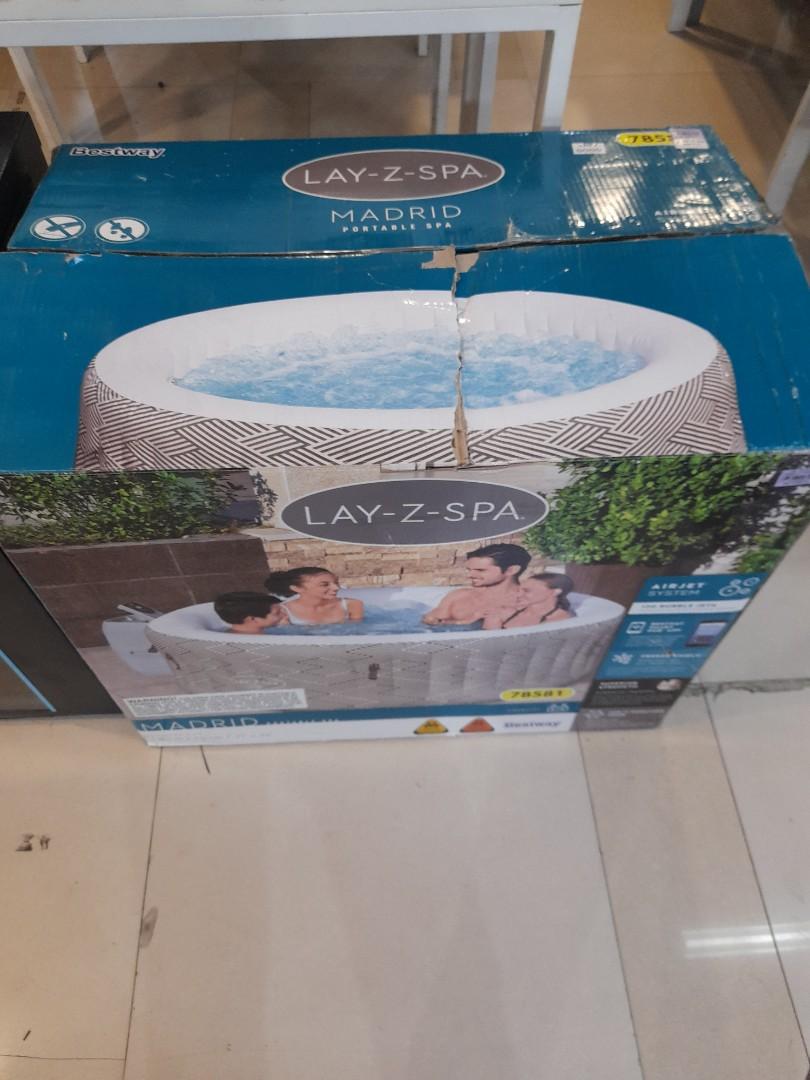 Bestway spa portable spa, Health & Nutrition, Massage Devices on Carousell