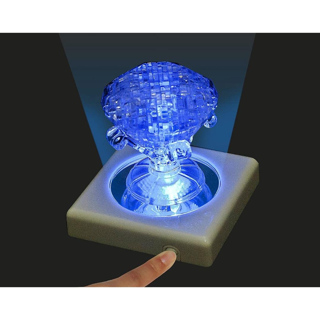Beverly LED Display Light Base for 3D Crystal Jigsaw Puzzles - White ...
