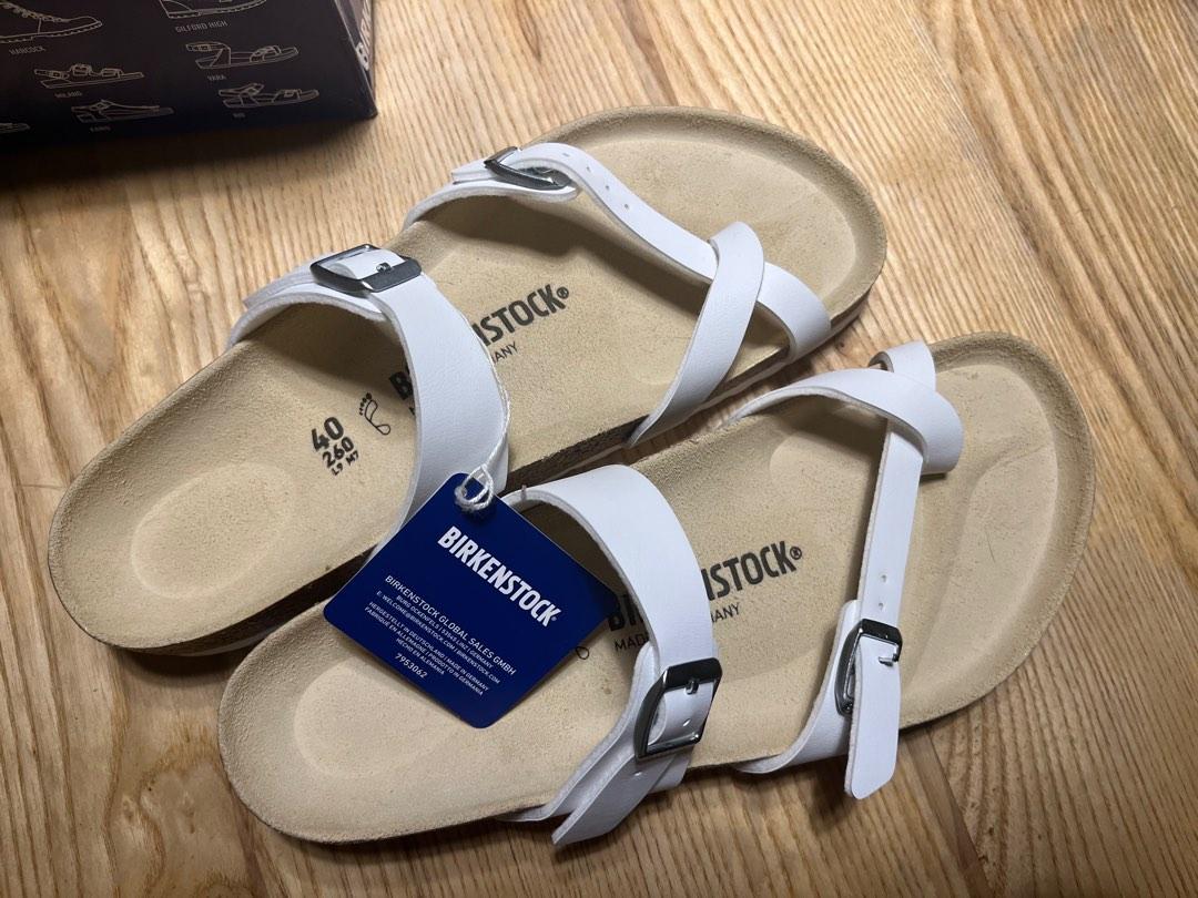 Birkenstock Mayari - White Sz 40, Women's Fashion, Footwear, Flats ...