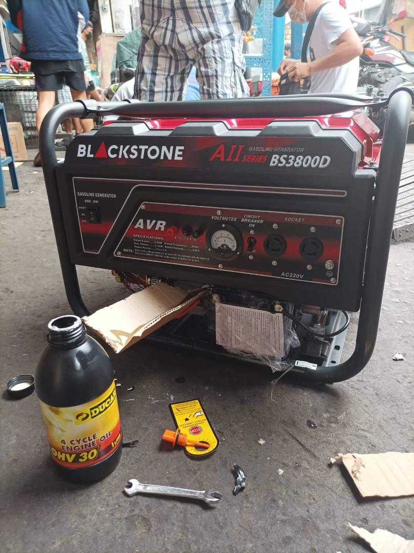 BLACKSTONE 3800WATTS GASOLINE GENERATOR, Commercial & Industrial ... BLACKSTONE 3800WATTS GASOLINE GENERATOR, Commercial & Industrial ...