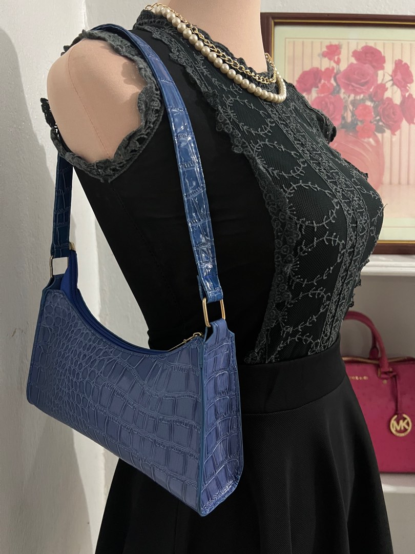 Blue Shein Bag, Women's Fashion, Bags & Wallets, Shoulder Bags on Carousell