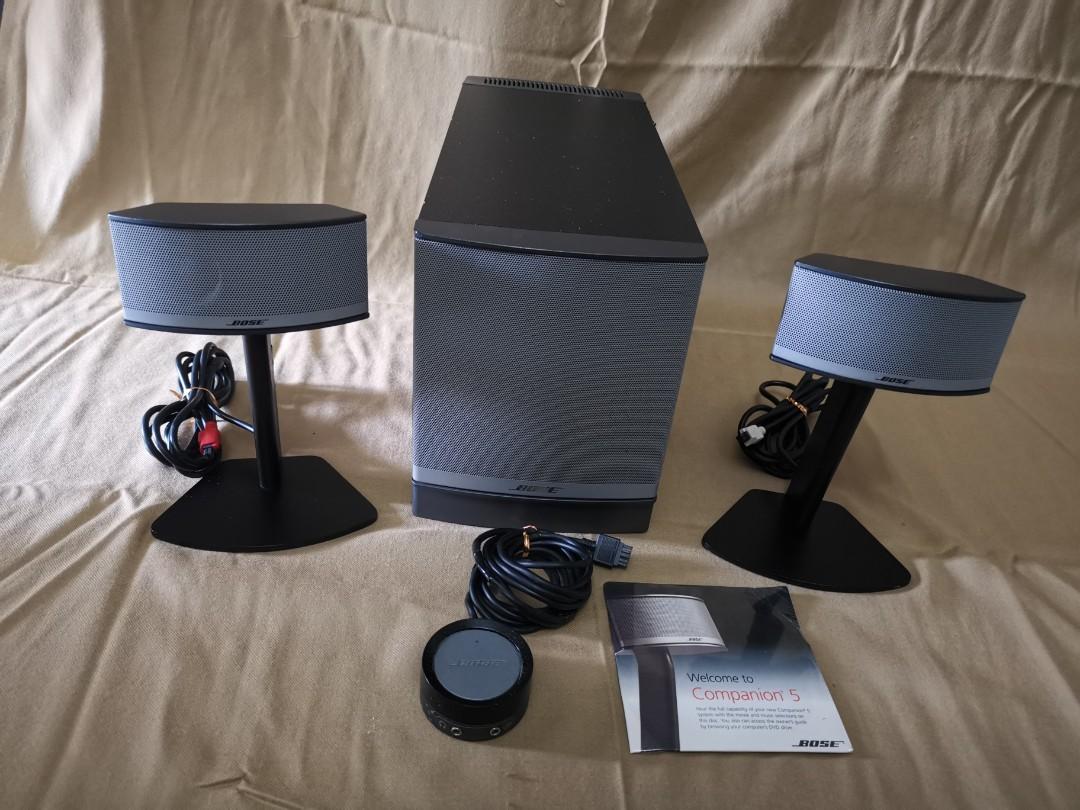 Bose Companion 5, Audio, Soundbars, Speakers & Amplifiers on Carousell