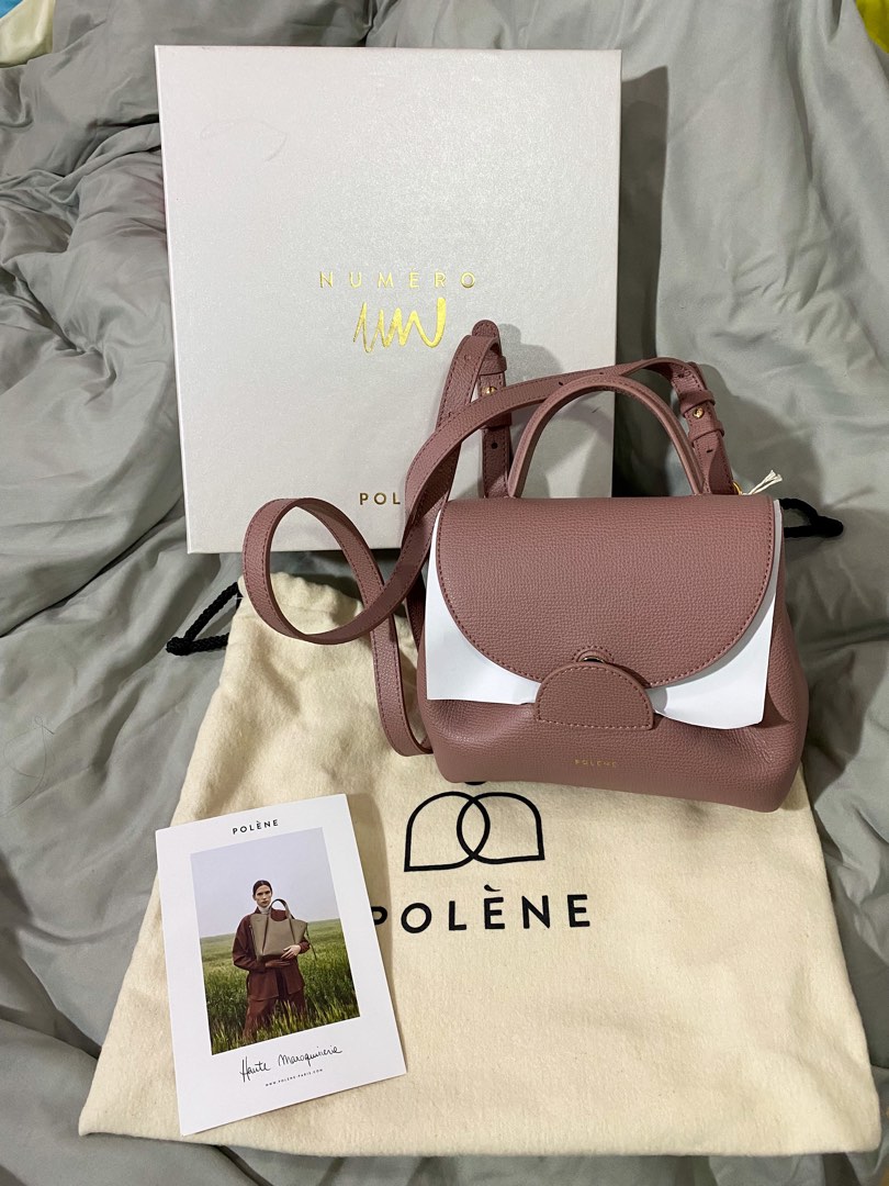 BRAND NEW AUTHENTIC Polene Numero Un Nano in Dusty Rose, Luxury, Bags ...