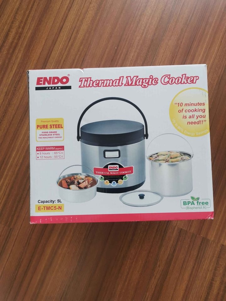 Brand new ENDO 5L Thermal Magic Cooker, TV & Home Appliances, Kitchen ...