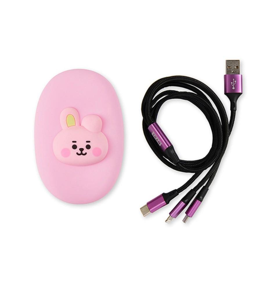 Bt21 Cooky Multi CablePouch Set, Computers & Tech, Parts & Accessories ...