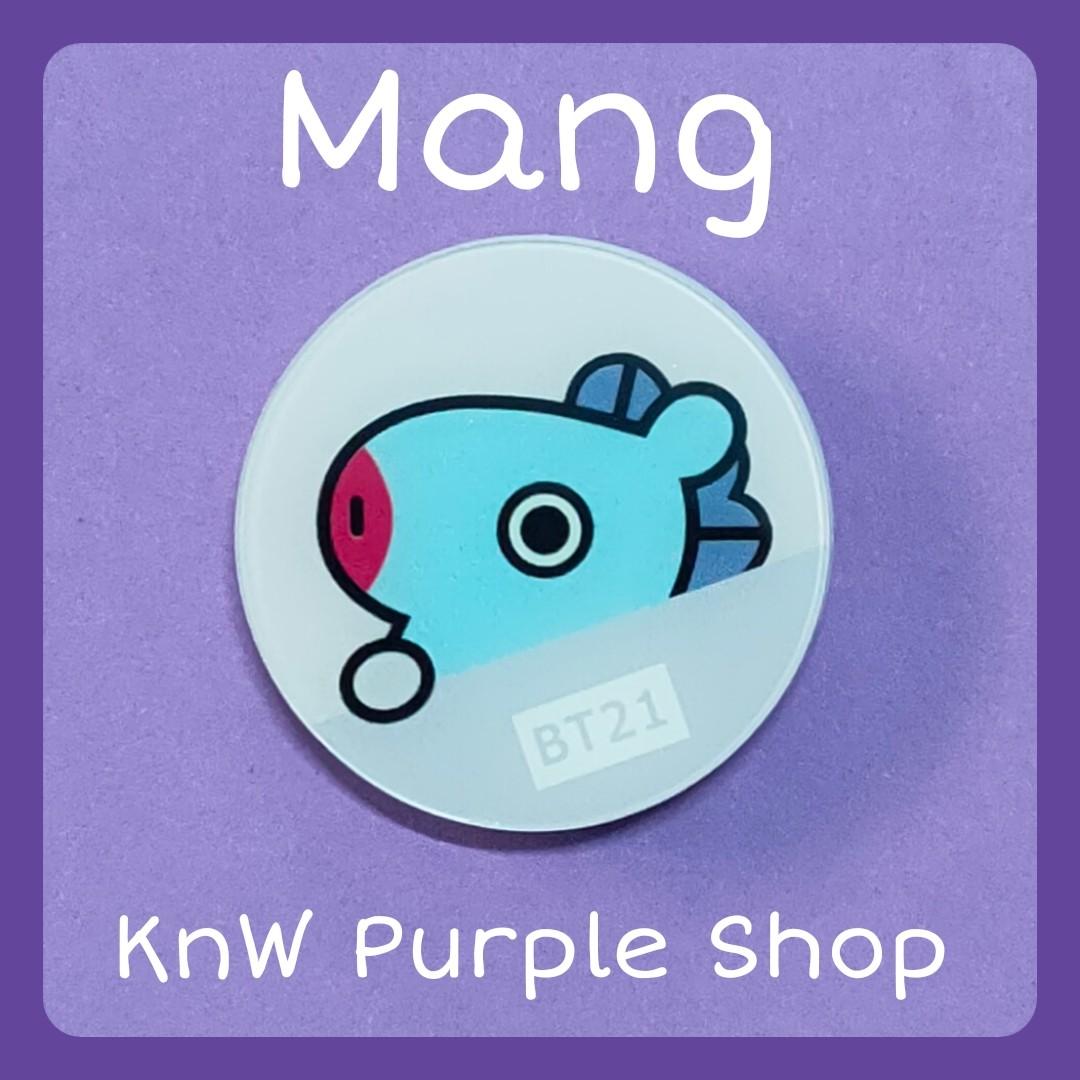 BTS BT21 Phone Pop Socket / Grip Tok / Phone Holder, Mobile Phones ...