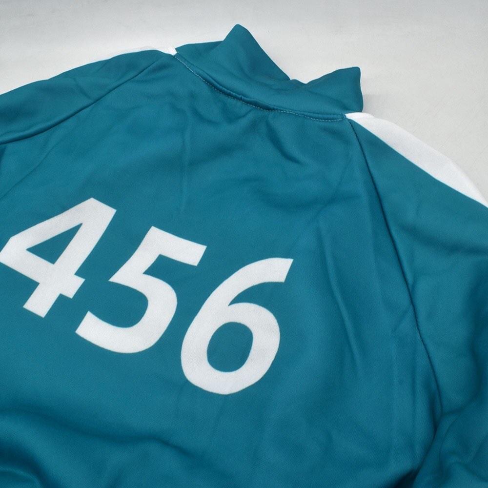 BUDOL Squid Game Jacket 456 Costume Cosplay Coat Sportswear Mens Jacket ...