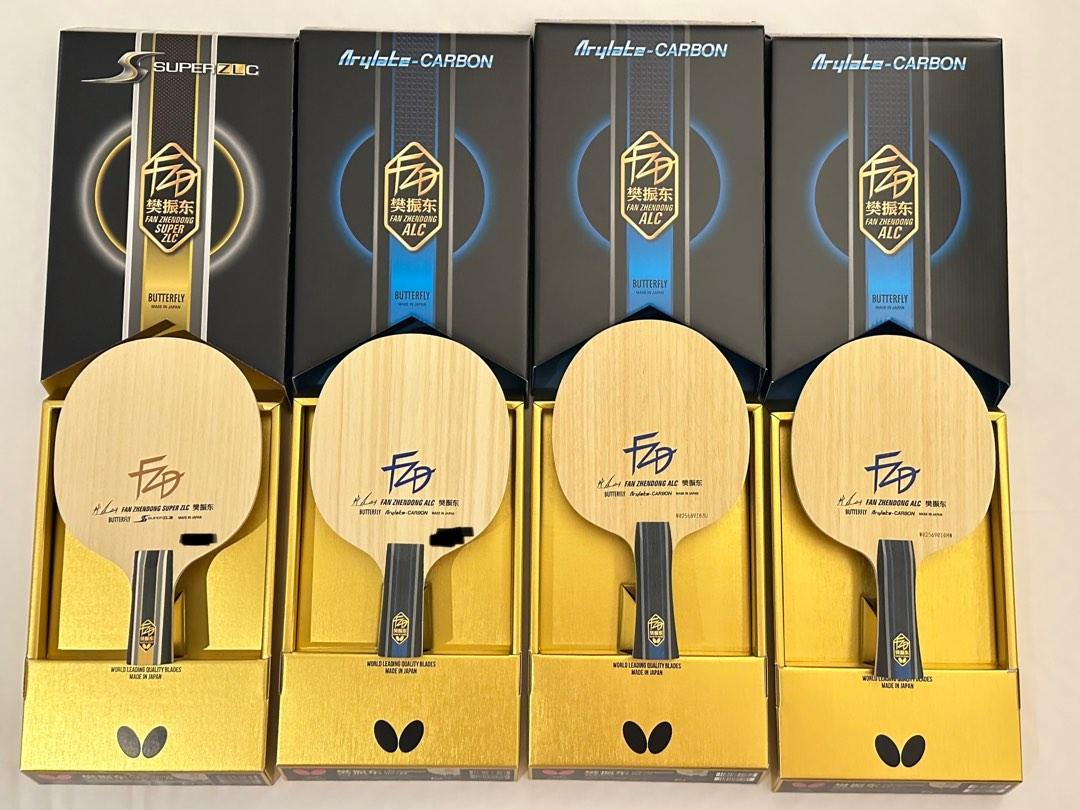 Butterfly Fan ZhenDong 樊振東 ALC - FL Table Tennis Racket, Sports ...
