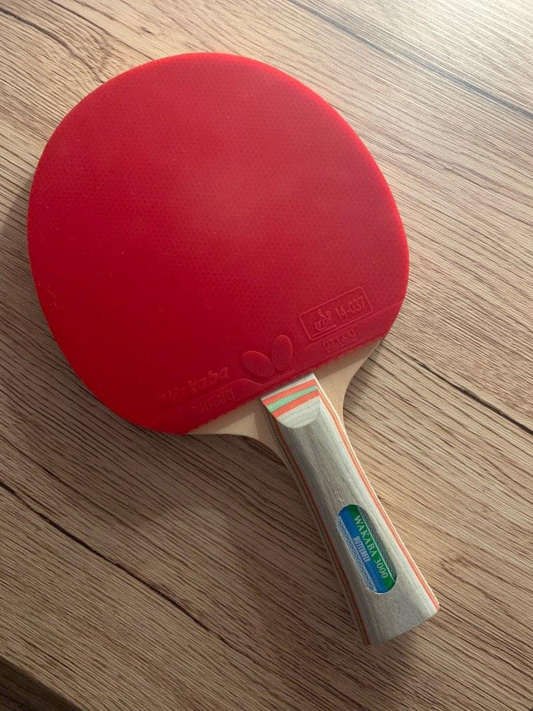 BUTTERFLY [Wakaba 3000] Paddle/Racket for Table Tennis Ping Pong ...