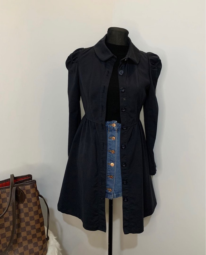 BUTTONED TRENCH COAT, Women's Fashion, Coats, Jackets and Outerwear on ...