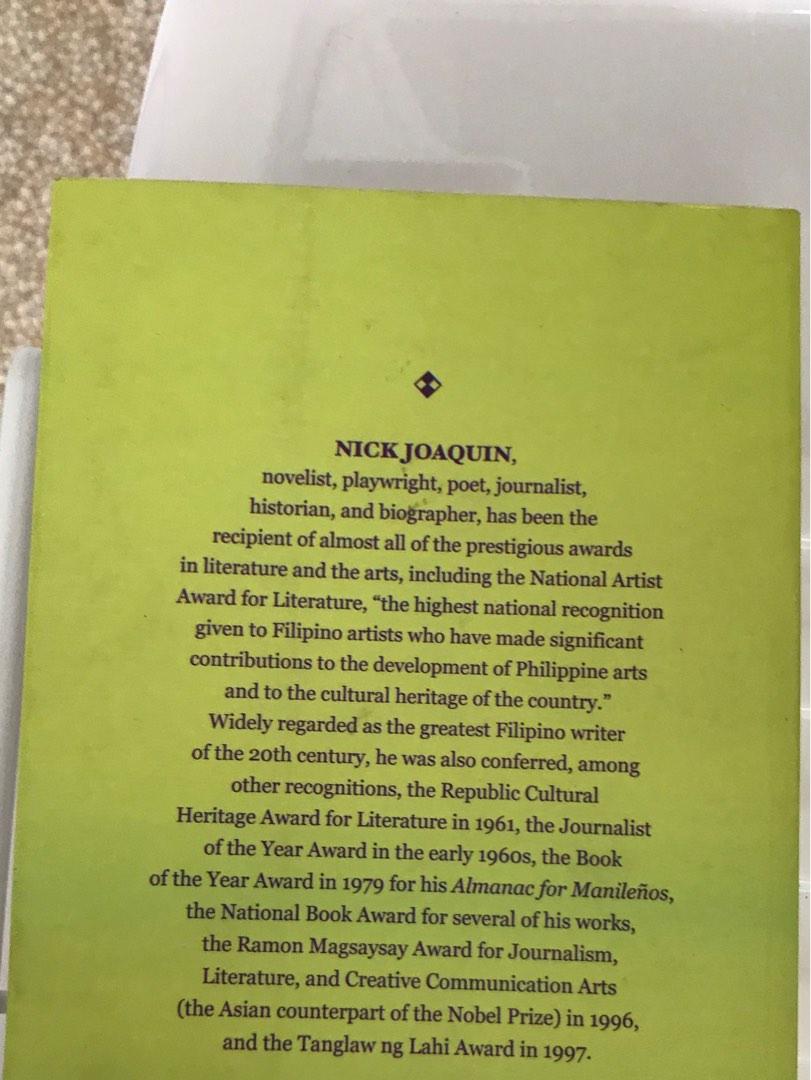 Cave and Shadows Nick Joaquin Book, Hobbies & Toys, Books & Magazines ...
