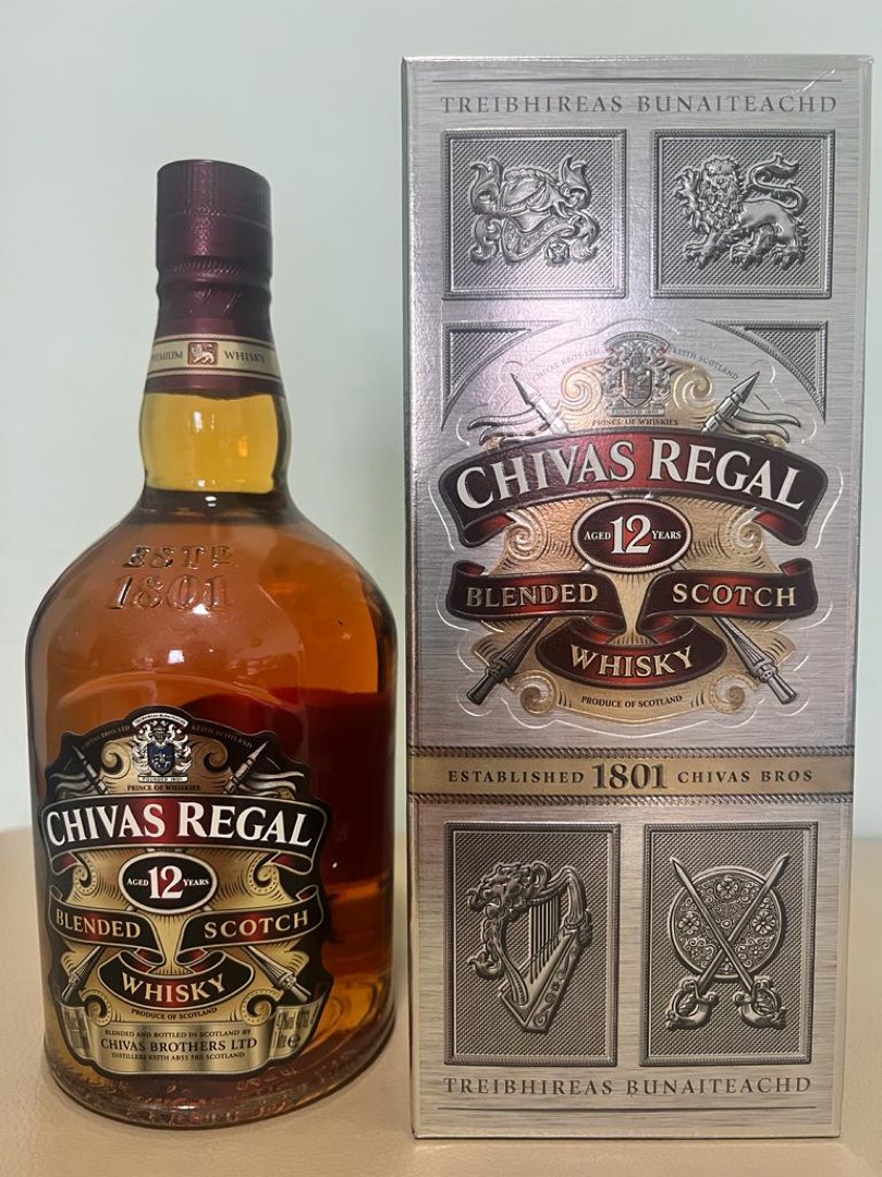 Chivas Regal, Food & Drinks, Alcoholic Beverages on Carousell
