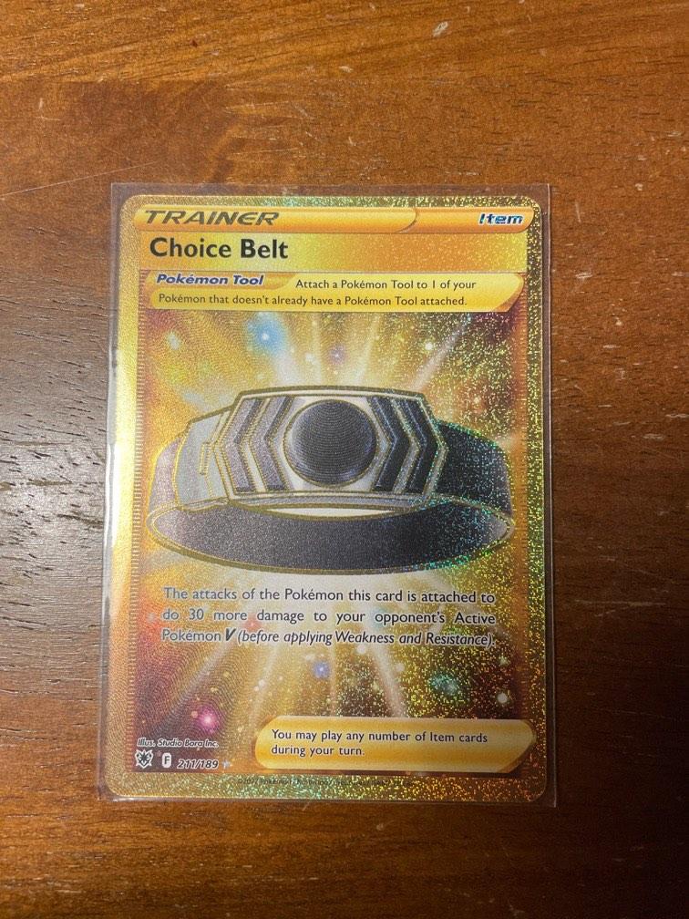 Choice Belt Sercret rare Gold astral radiance, Hobbies & Toys, Toys ...