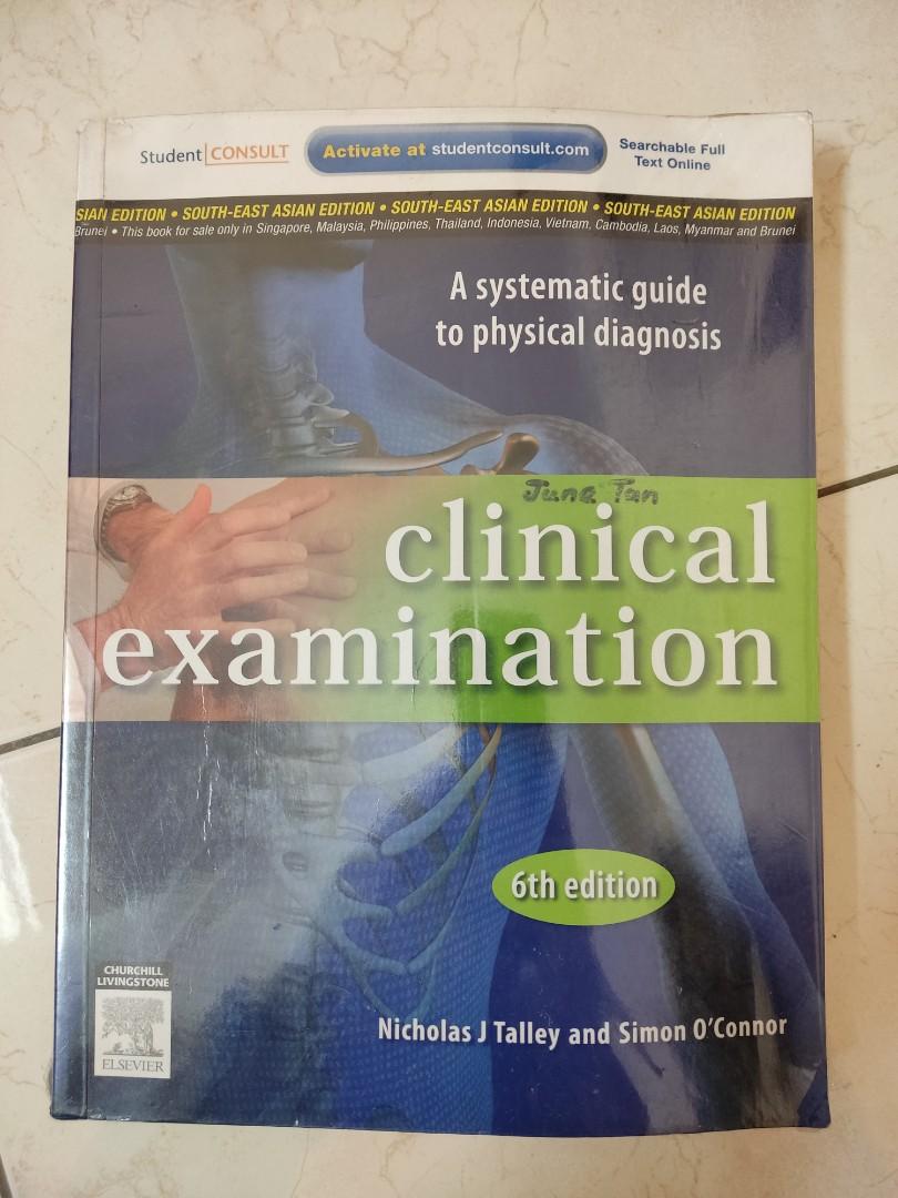 Clinical examination Medical textbook, Hobbies & Toys, Books ...