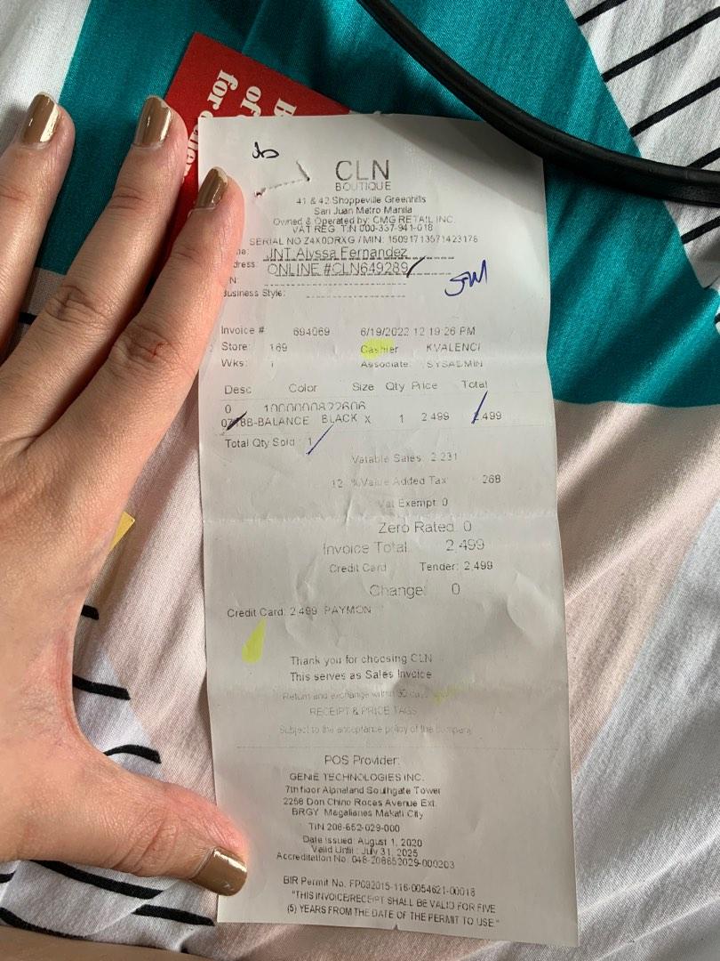 CLN Balance Handbag with Original Receipt // PRELOVED HAND BAG CROSSBODY BAG, Women's Fashion ...