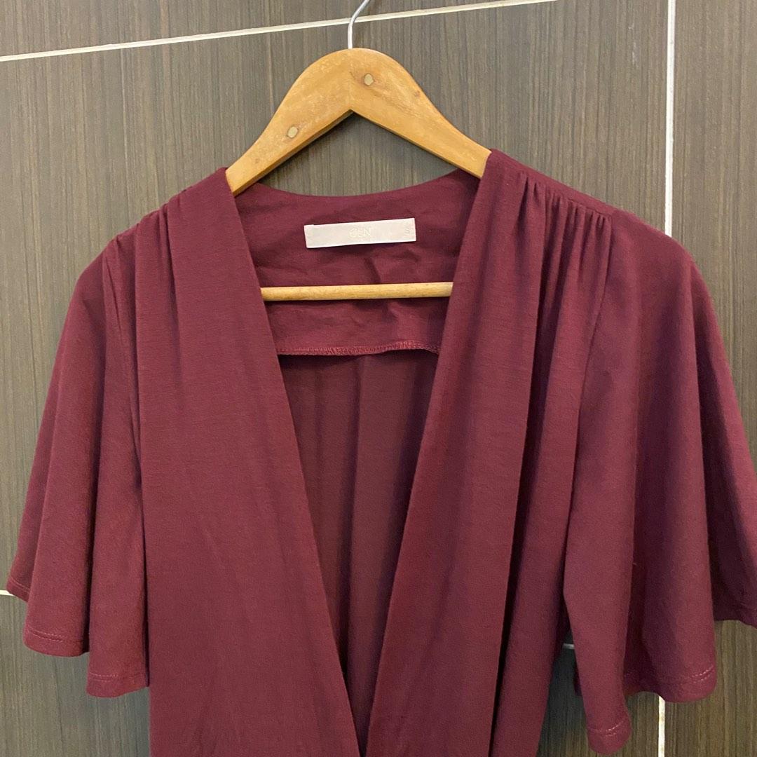 Celine Wrap Dress, Women's Fashion, Dresses & Sets, Dresses on Carousell