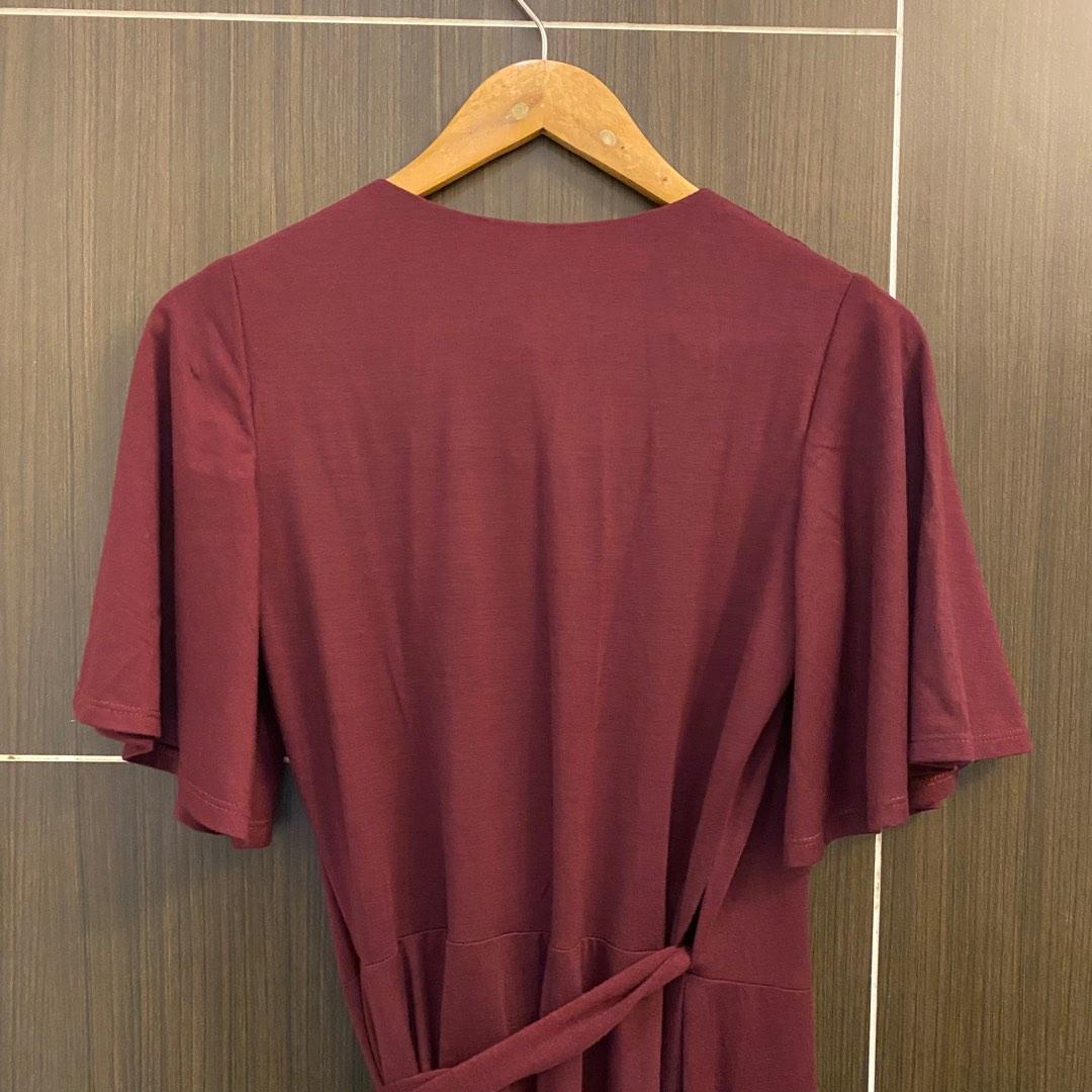 Celine Wrap Dress, Women's Fashion, Dresses & Sets, Dresses on Carousell