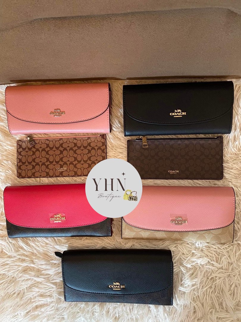 Coach envelope wallet/long wallet, Women's Fashion, Bags & Wallets ...