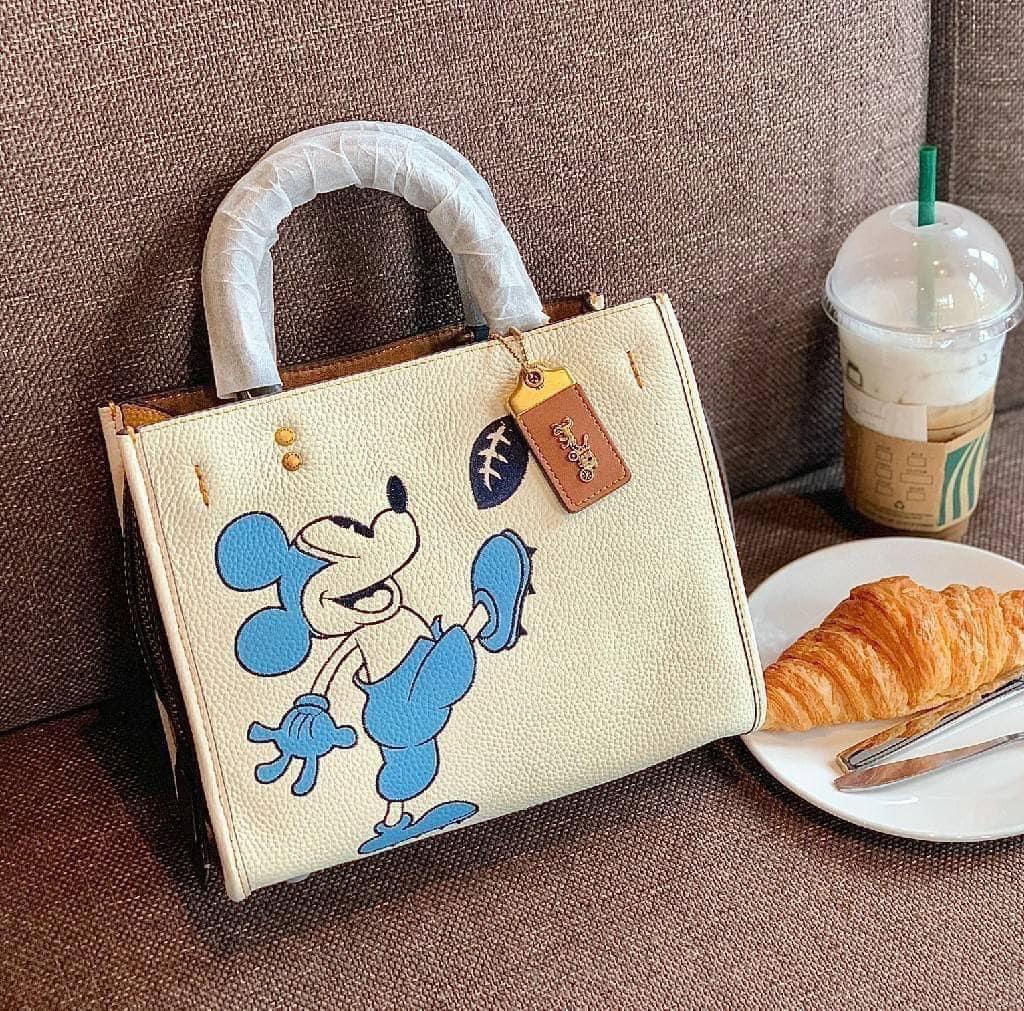 Coach Mickey Tote, Women's Fashion, Bags & Wallets, Tote Bags on Carousell