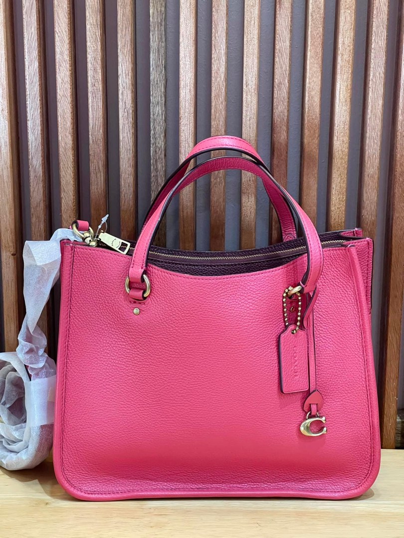 Coach Tyler Carryall 28 Watermelon, Women's Fashion, Bags & Wallets ...