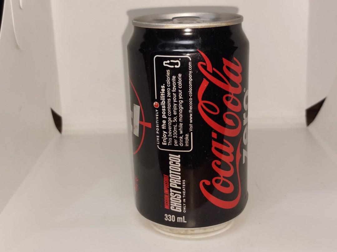 Coca Cola Coke Zero Mission Impossible Ghost Protocol Collectible Can ...