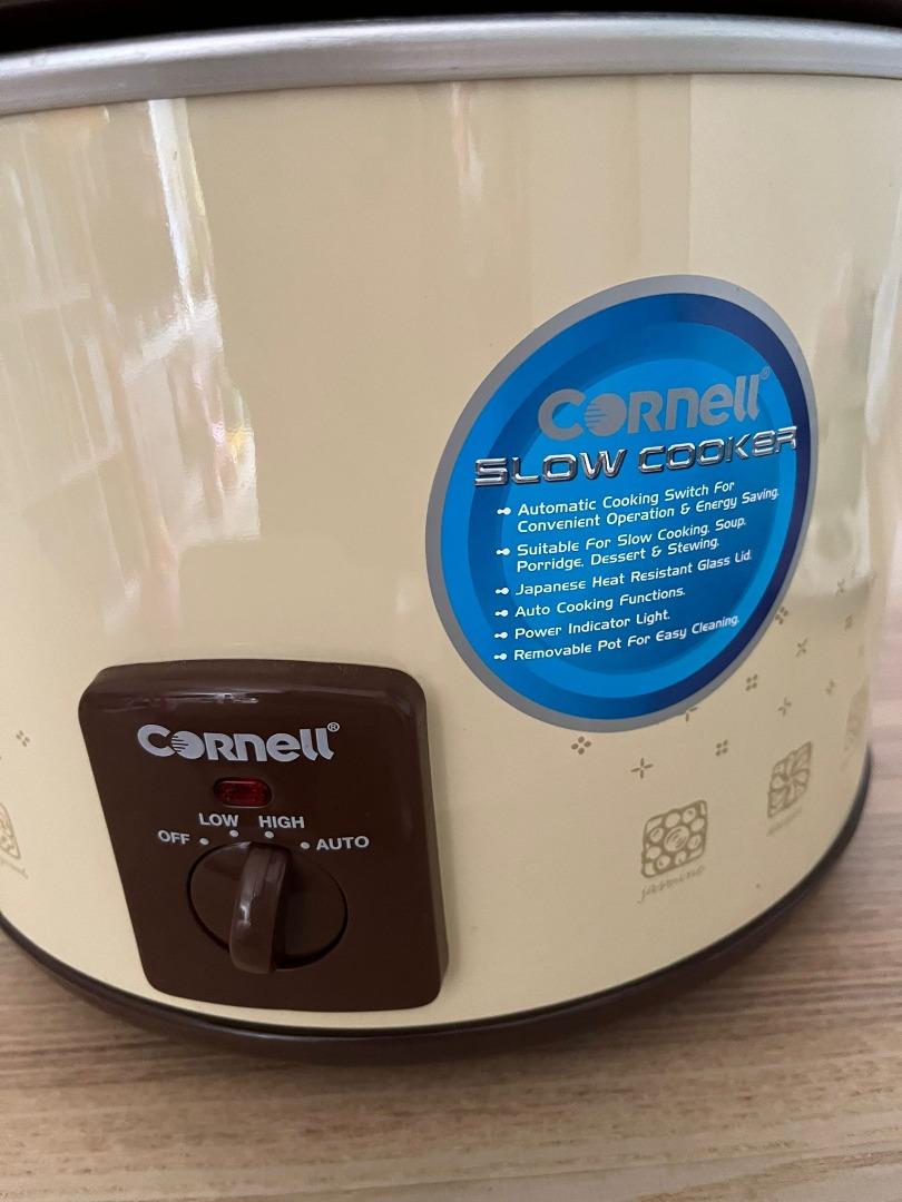 Cornell Electric Slow Cooker 5L Ceramic Pot, TV & Home Appliances ...