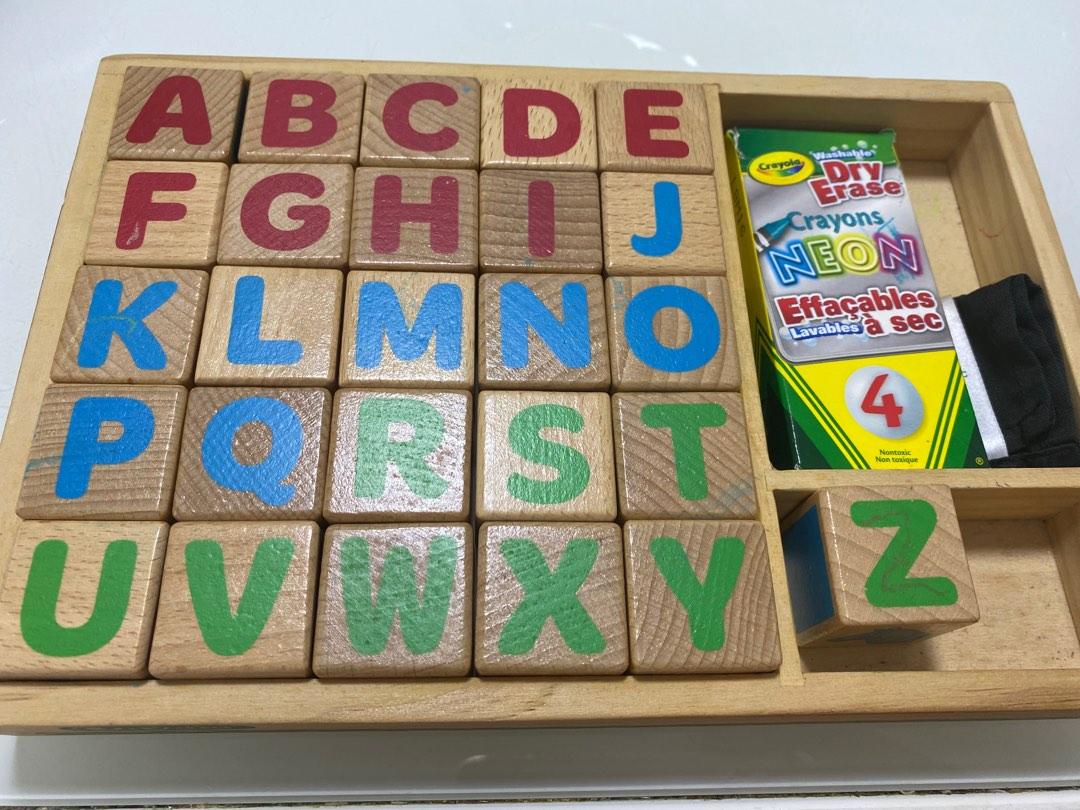 Crayola - Alphabet colour & play block, Hobbies & Toys, Toys & Games on ...