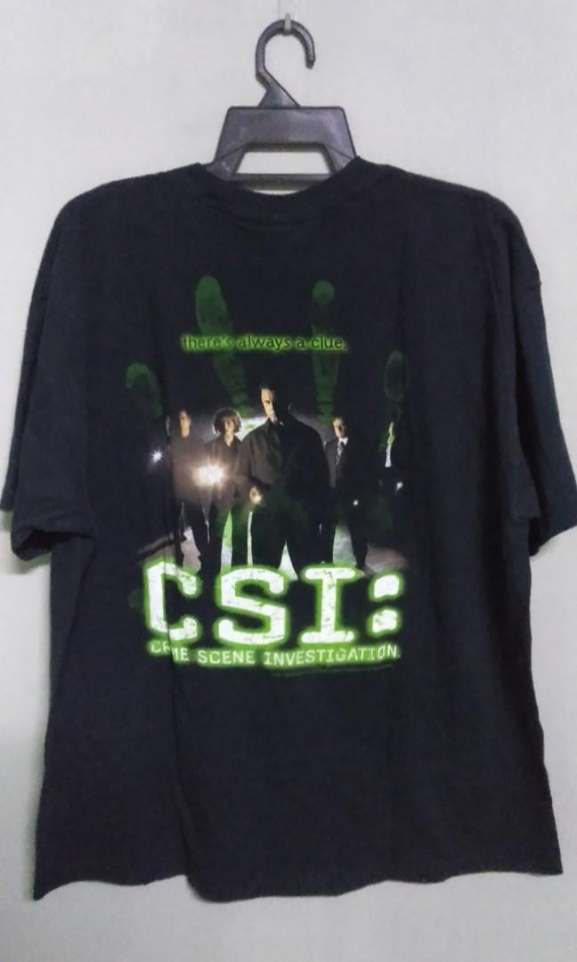 C.S.I (crime scene investigation), Men's Fashion, Tops & Sets, Tshirts ...