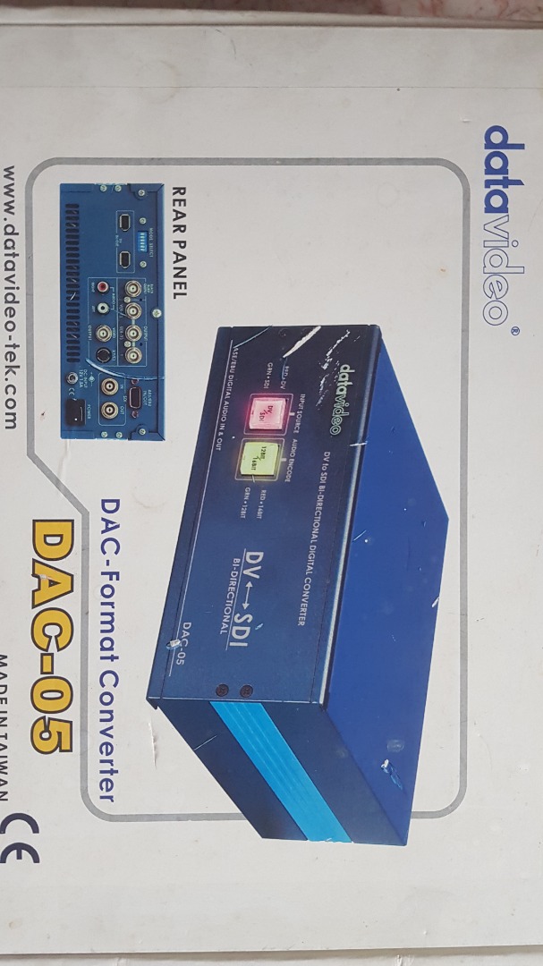 Datavideo DAC-Format converter DAC-05. DV to SDI bidirectional, TV ...