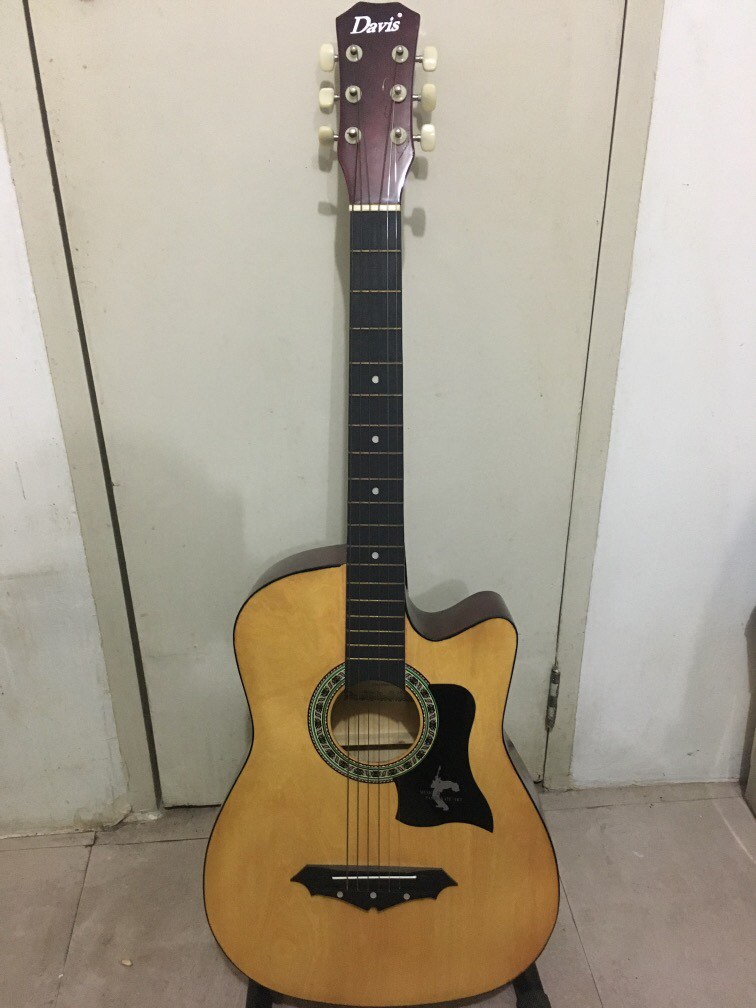 Davis Acoustic Guitar, Hobbies & Toys, Music & Media, Musical ...