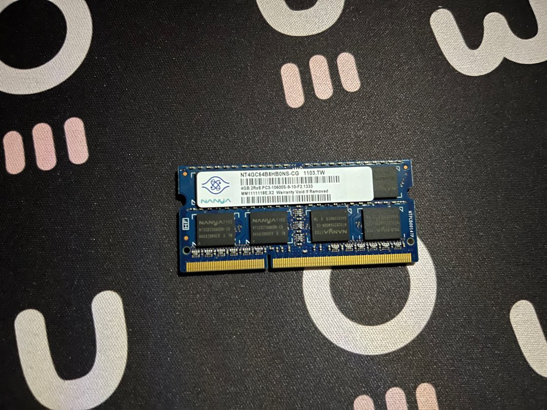 4gb DDR3 Laptop RAM, Computers & Tech, Parts & Accessories, Computer ...
