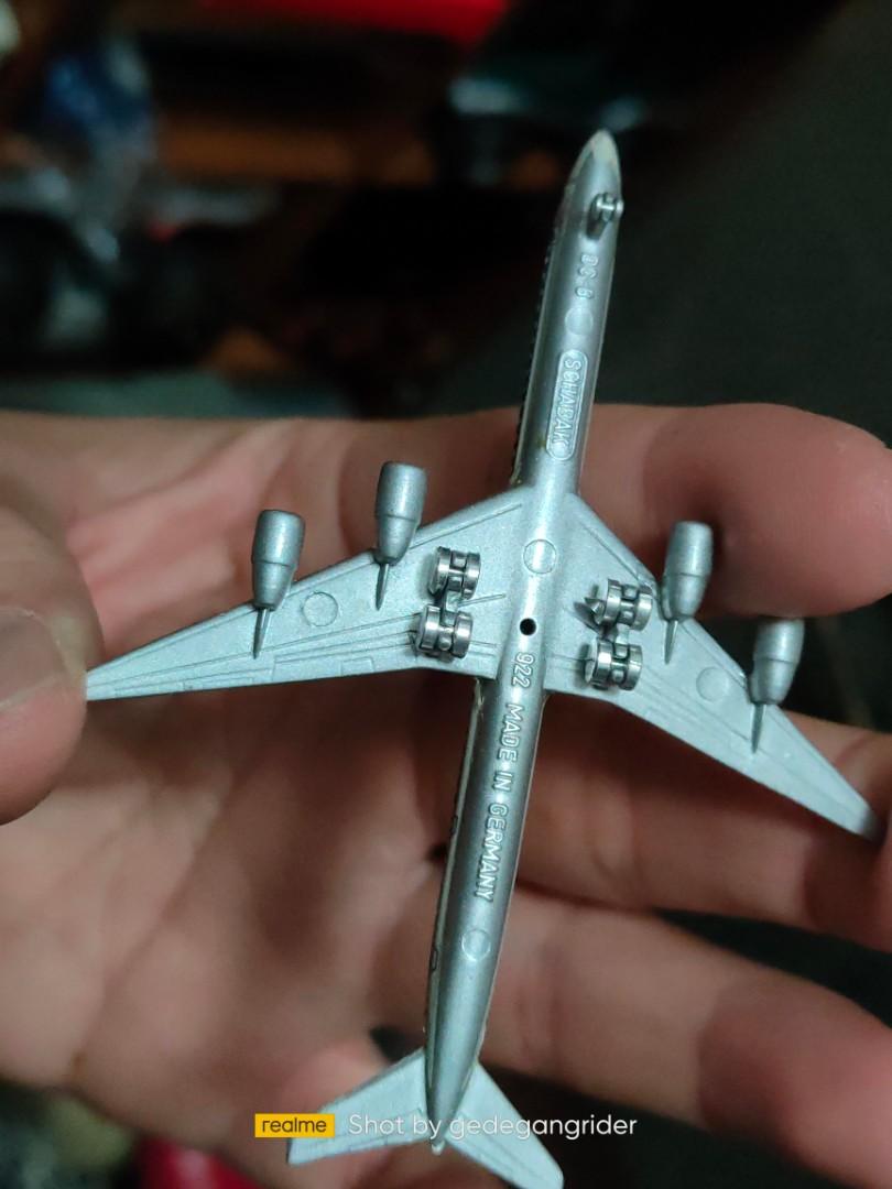 DELTA AIR LINES SHABAK MADE IN GERMANY DOUGLAS DC-8-60 SCALE 1:600 ...