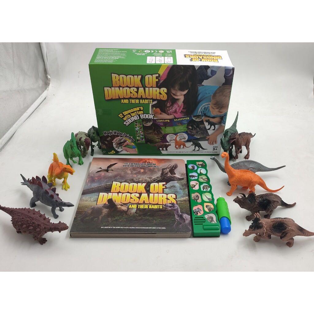 Dinosaur reading Book children's early education cognitive dinosaur ...