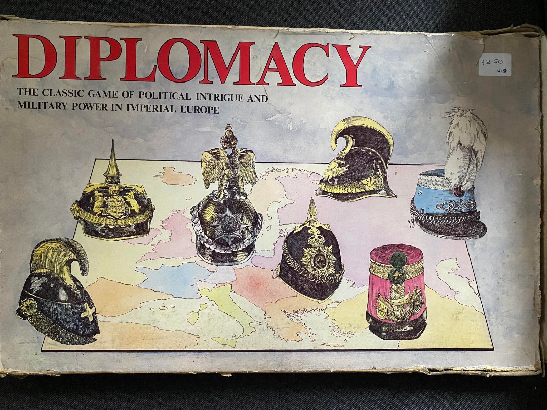 Diplomacy Avalon Hill Board Game, Hobbies & Toys, Toys & Games on Carousell
