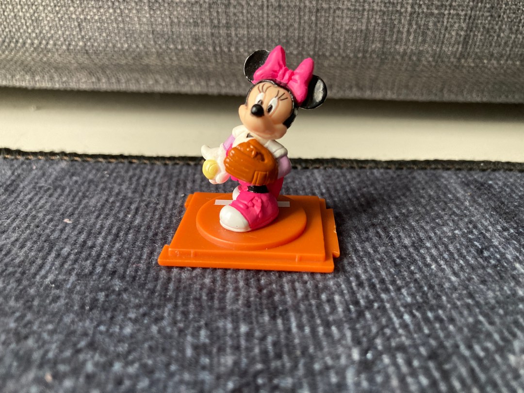 (DM135) Disney Mickey Mouse Playing Baseball x Coca Cola Figure ...