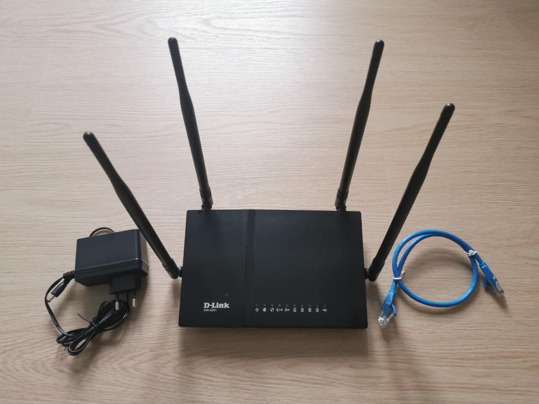 D-Link AC1200 Wifi Gigabit Router Dlink DIR-825+, Computers & Tech ...