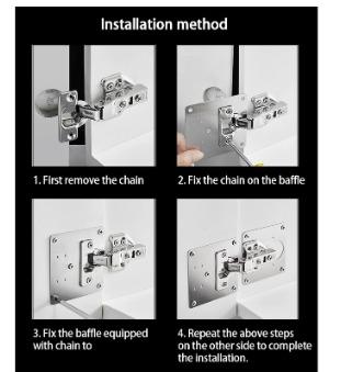 Door Kitchen Cupboard Hinge Repair Kit Cabinet Hinge Repair Side Panels ...
