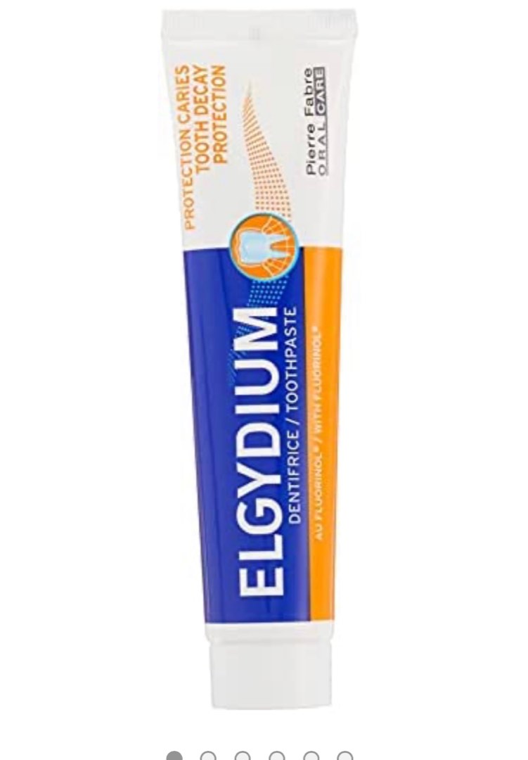 Elgydium toothpaste tooth decay protection 75ml, Beauty & Personal Care ...