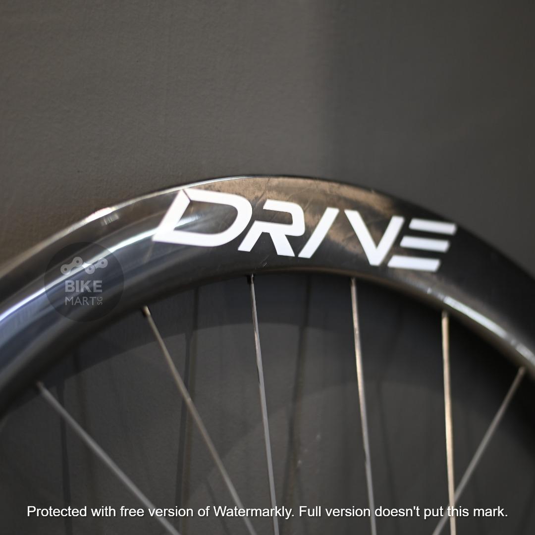 Elite Drive 50D Disc Brake Road Wheelset, Sports Equipment, Bicycles ...