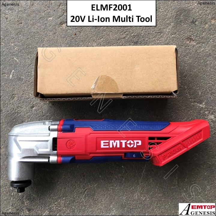 EMTOP 20V Li-Ion Multi Tool ELMF2001, Furniture & Home Living, Home ...