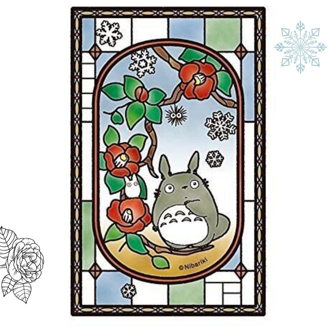 My Neighbor Totoro Ensky Studio Ghibli Frost Art Crystal Jigsaw Puzzle ...